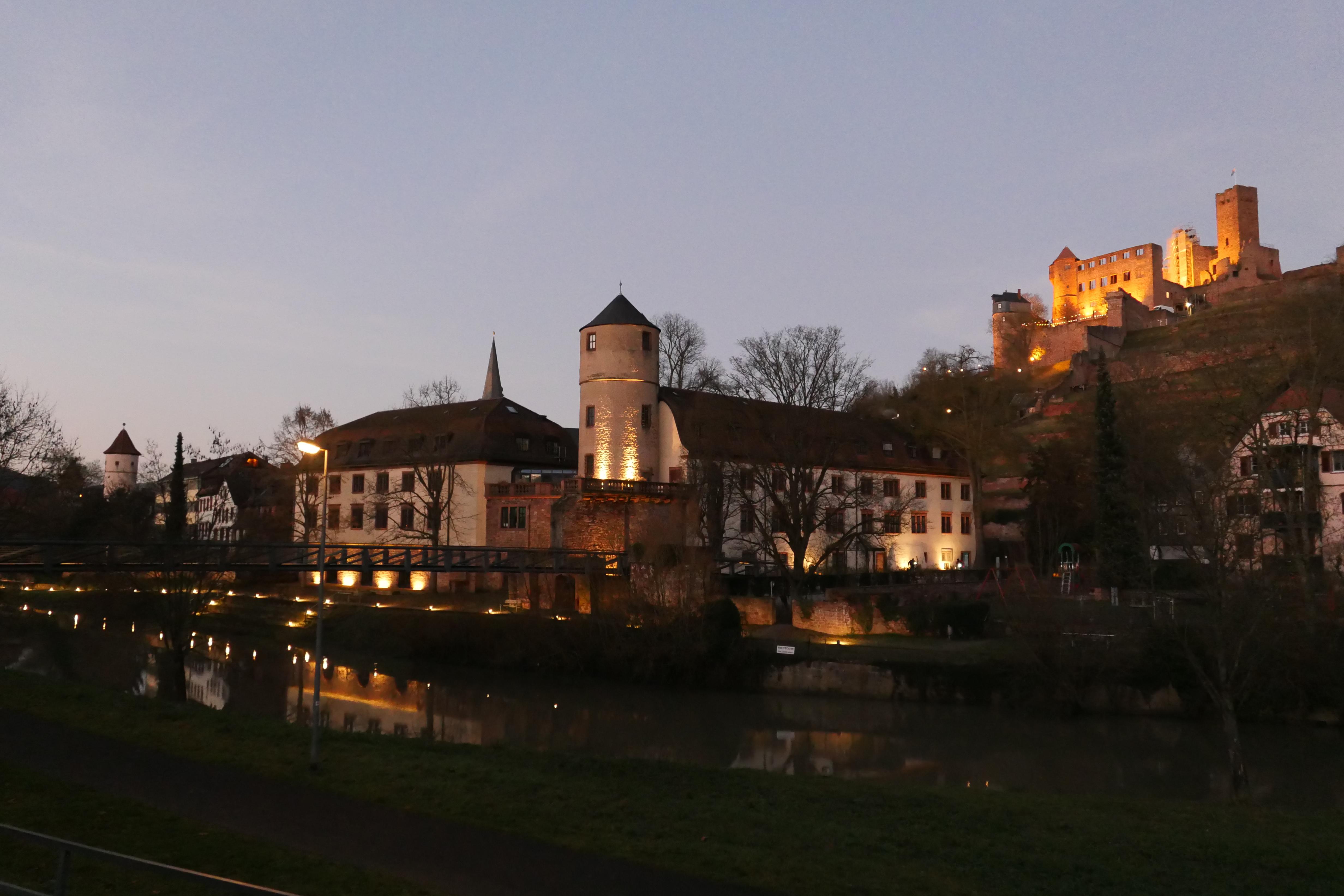 File:Landappbw 915898 1817 Blick auf Stadtturm, Rathaus und Burg ...